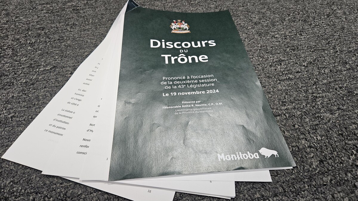 Retour sur le discours du Trône | Le téléjournal Manitoba