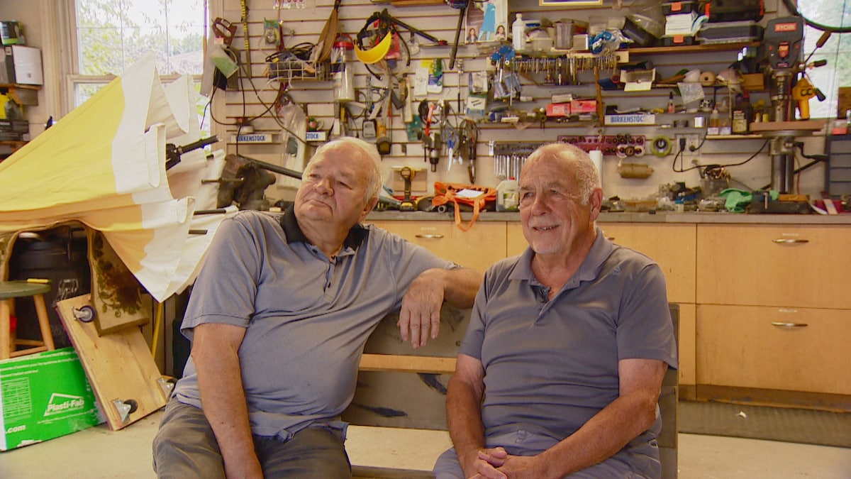 Rencontre avec Gilles Denis et André Roy | Le téléjournal Alberta
