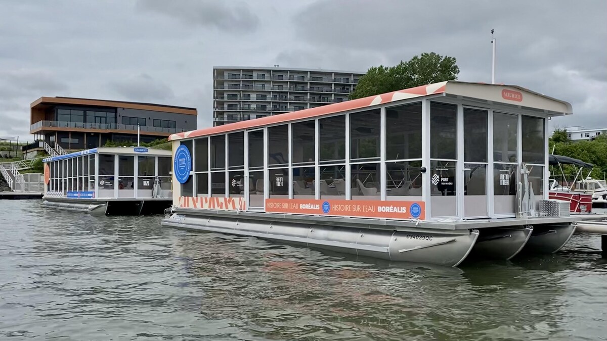 Le Musée Boréalis se transporte sur l'eau | Le téléjournal Mauricie