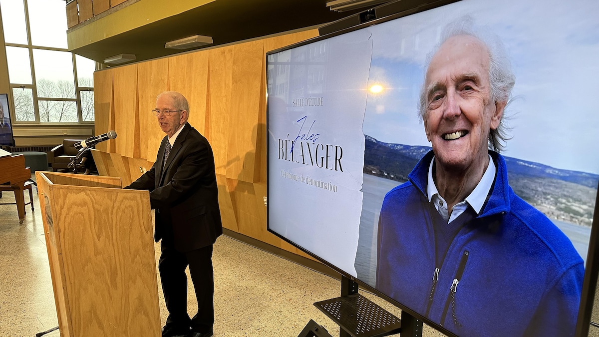 Le Cégep de la Gaspésie et des Îles rend hommage à Jules Bélanger | Le ...