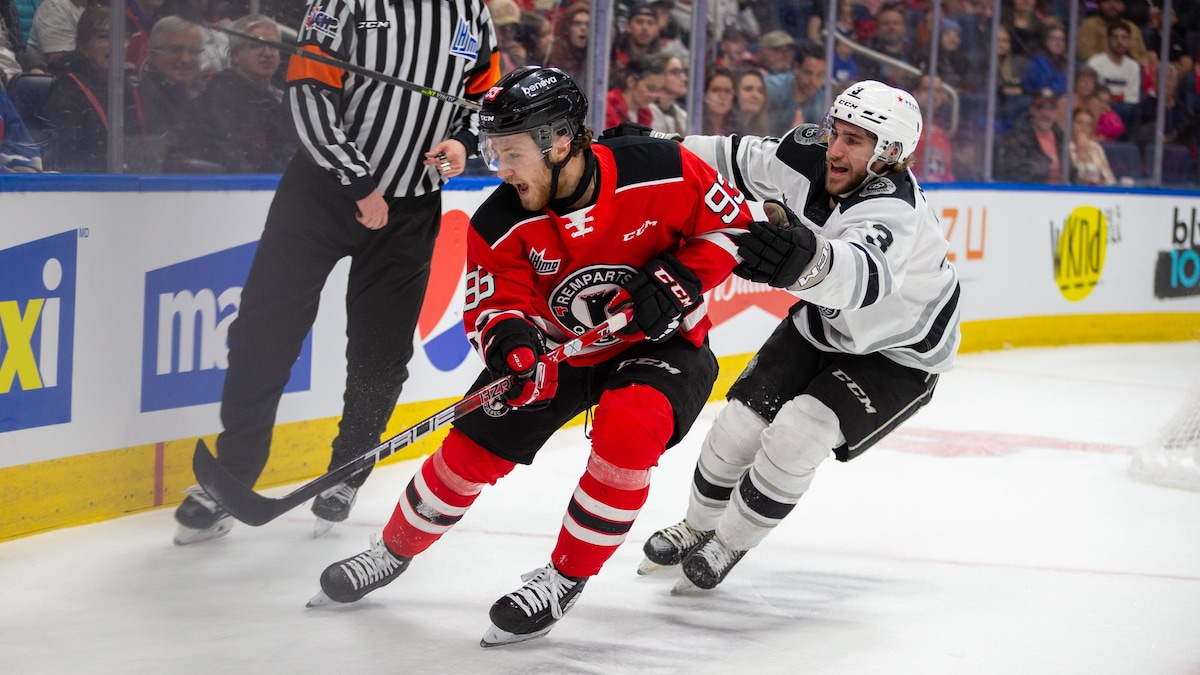 Une grande première en finale pour plusieurs joueurs des Remparts | Le ...