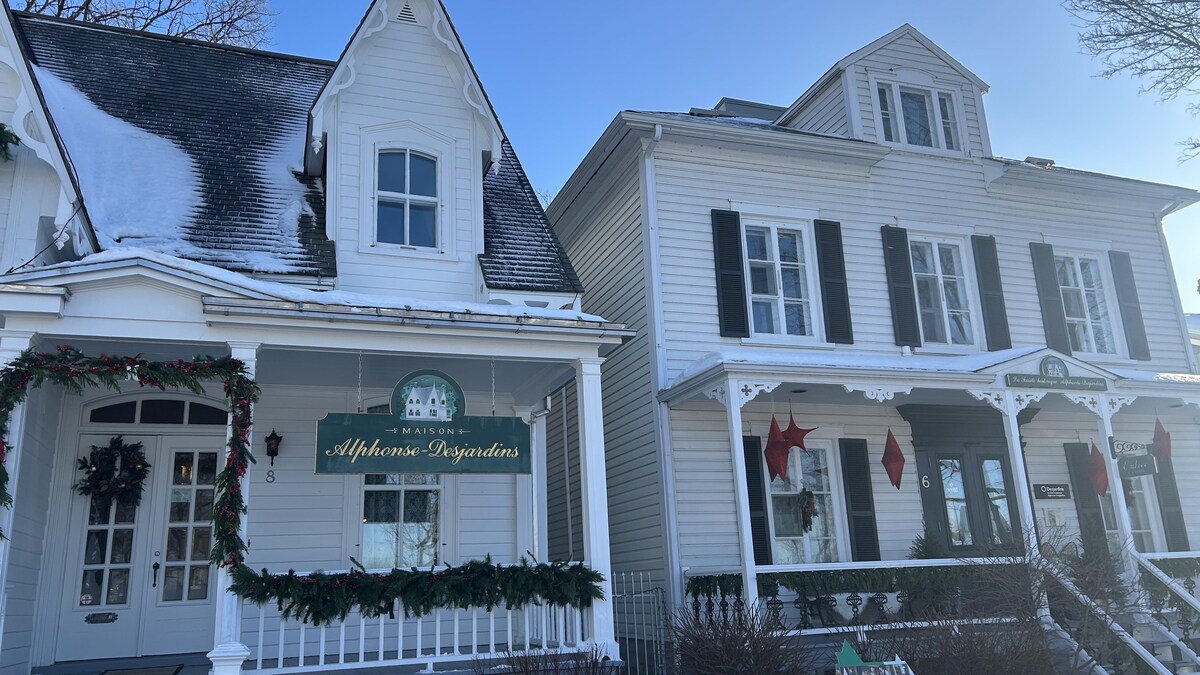 Visite à la maison Alphonse-Desjardins | Le téléjournal Québec