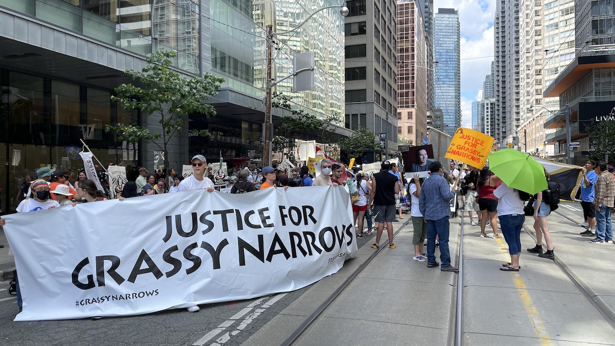 Grassy Narrows demande justice | Le téléjournal Ontario