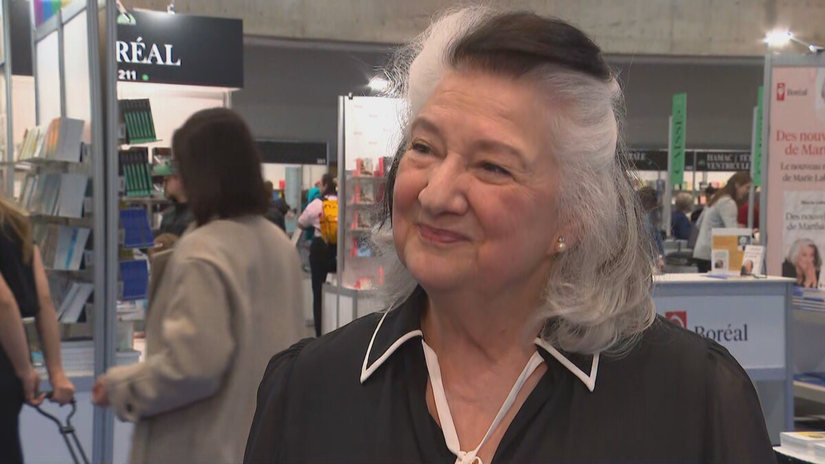 Salon international du livre de Québec : entrevue avec Marie Laberge ...