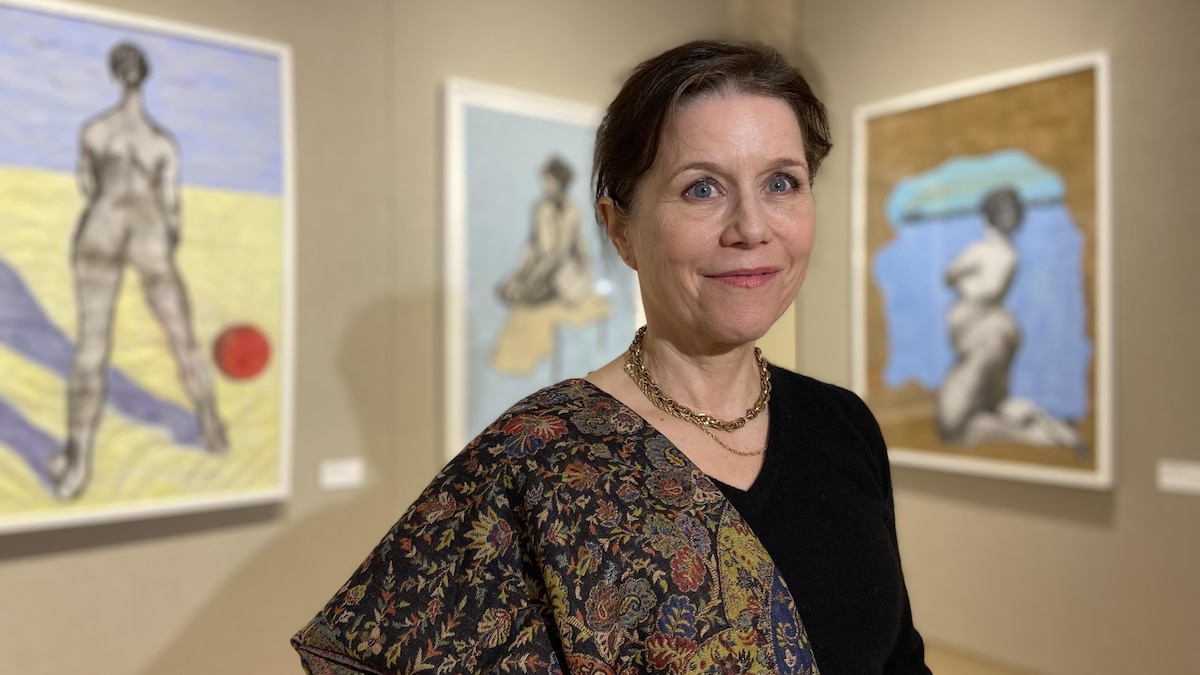 Jour de vernissage pour Pascale Montpetit | Le téléjournal Québec