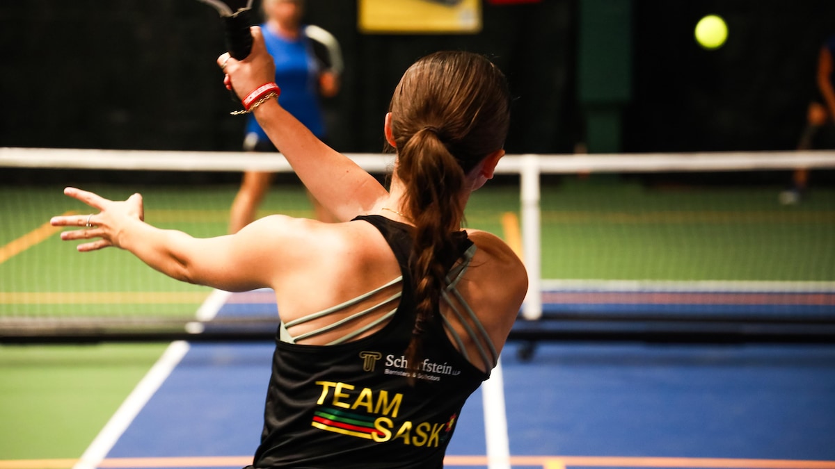 Le grand rendez-vous du pickleball en Saskatchewan | Le téléjournal ...