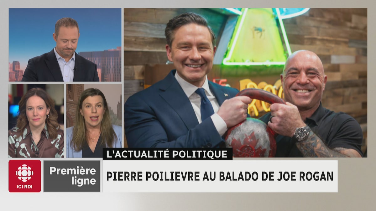 Pierre Poilievre au balado de Joe Rogan : un pari risqué? | Première ligne