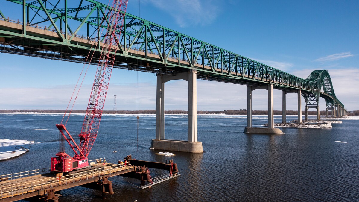 Des travaux majeurs sur le pont Laviolette, sans aucune fermeture ...