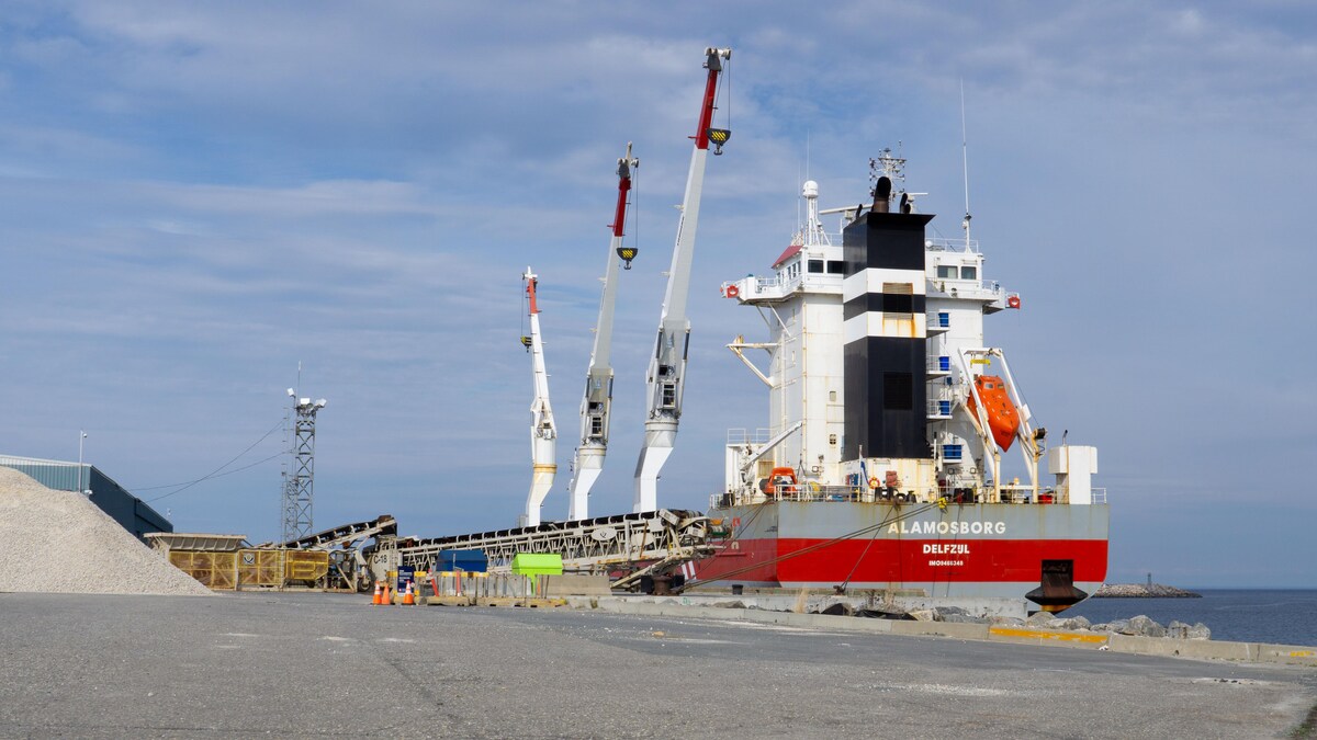 119M$ de plus nécessaires pour le port de Matane | Le téléjournal Est ...