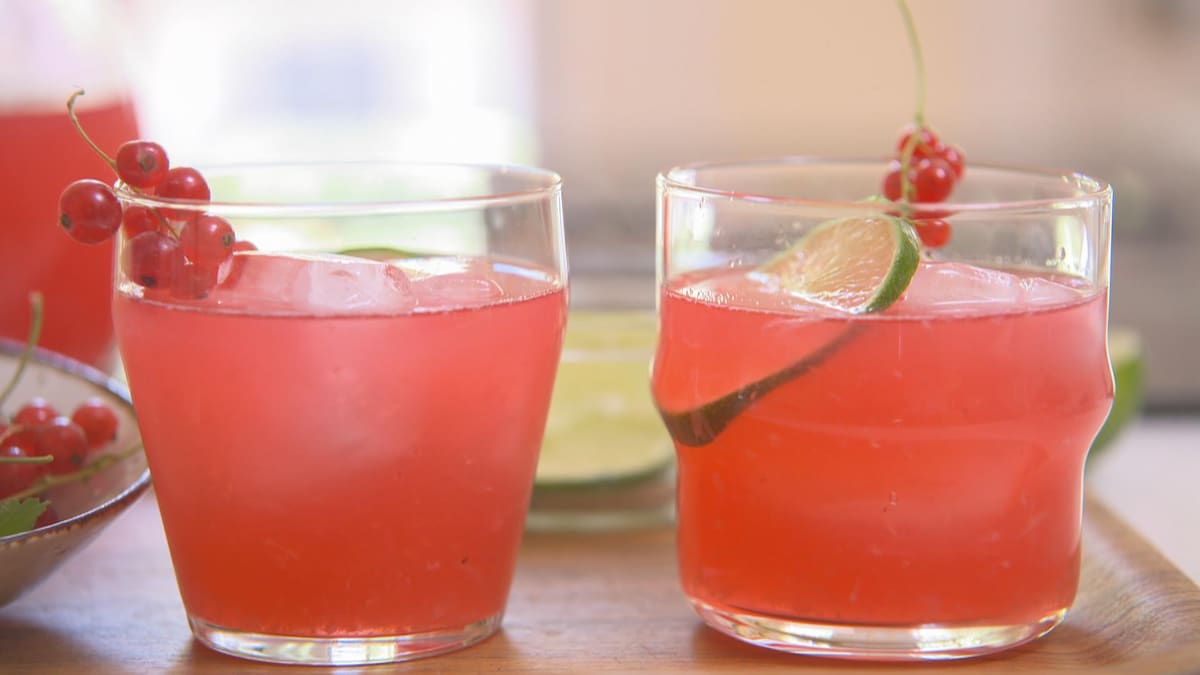 Limonade à la lime et aux gadelles | L'épicerie