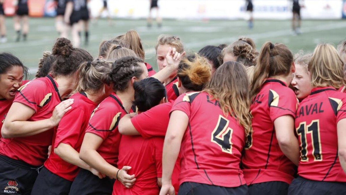 Ascension spectaculaire des joueuses de rugby du Rouge et Or | Le ...