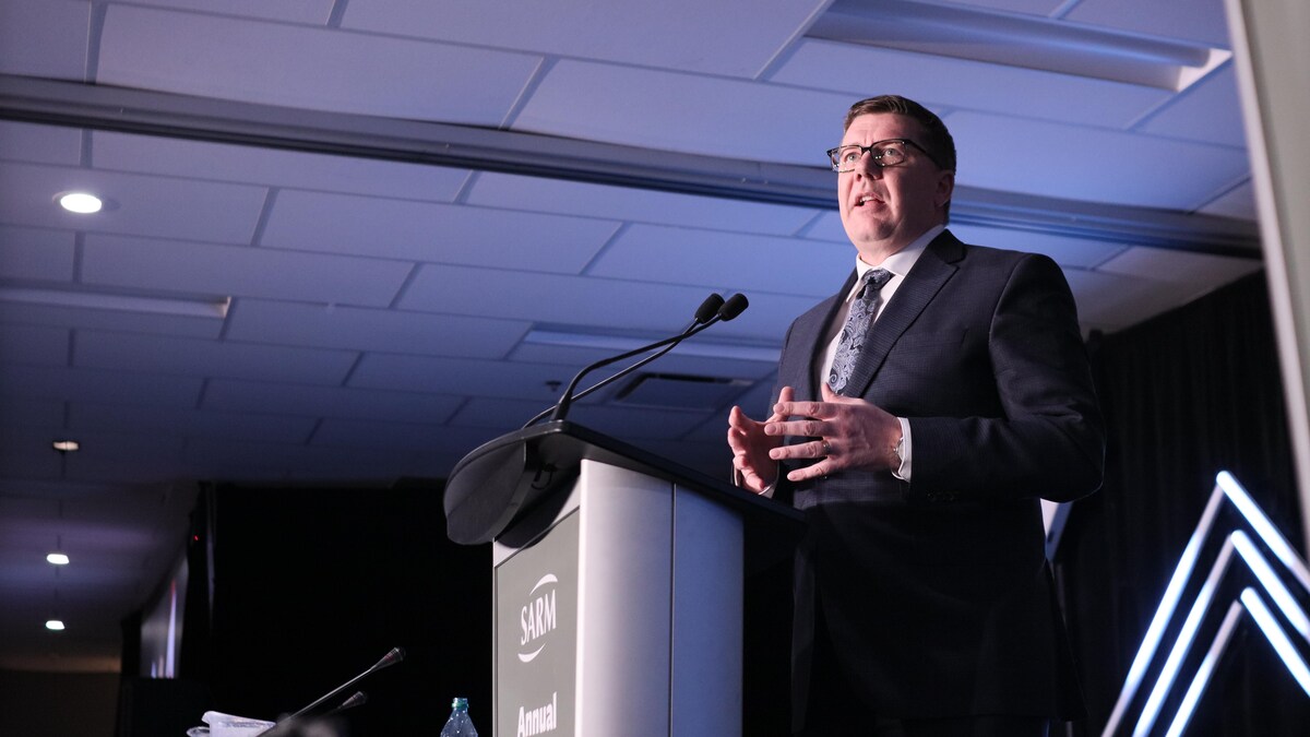 Scott Moe au 119e congrès annuel de la SARM | Le téléjournal Saskatchewan