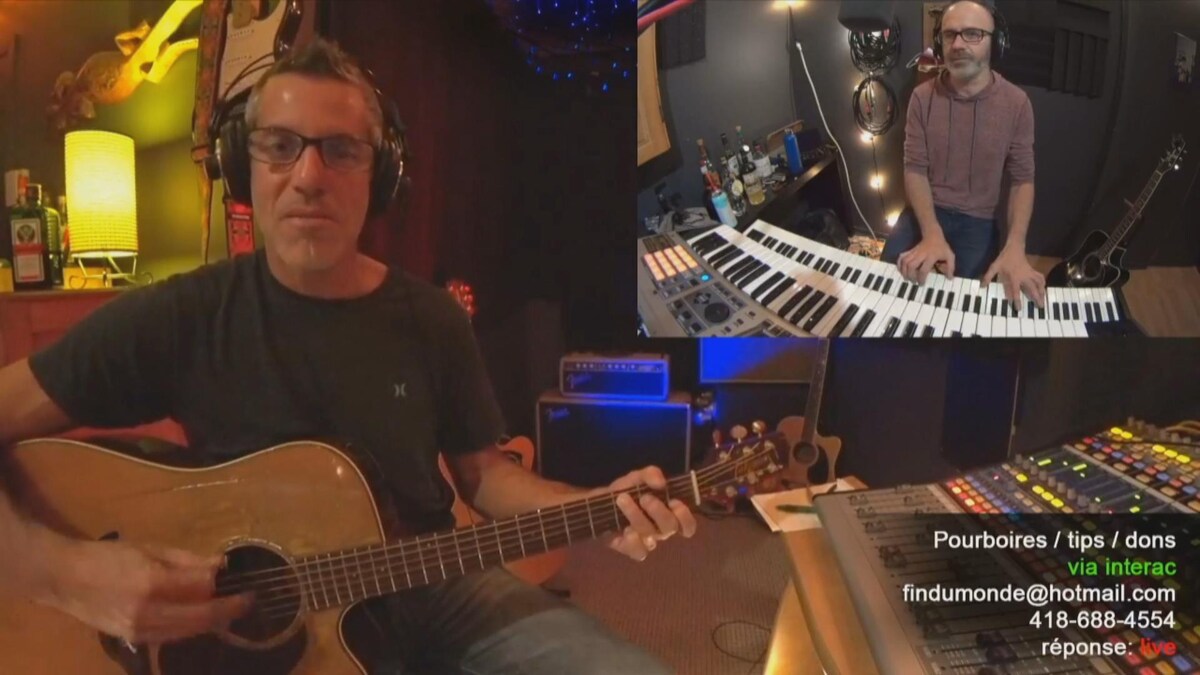 100 spectacles virtuels pour un chansonnier de Québec | Le téléjournal ...