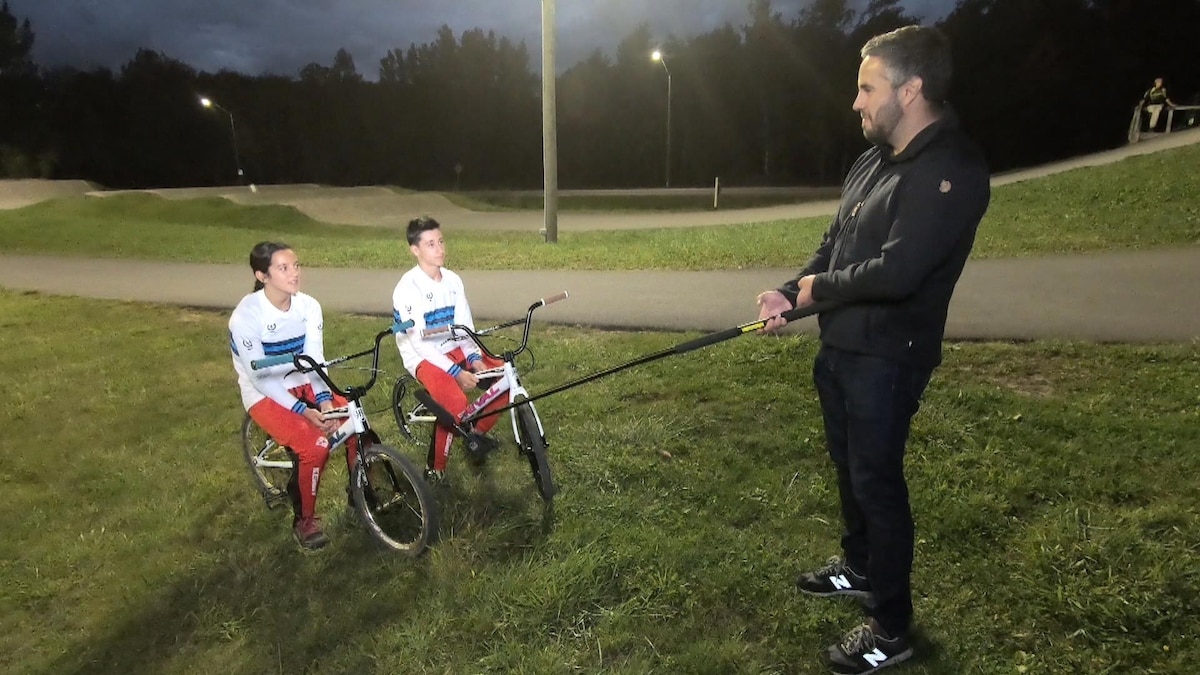 Chad et Justin Beaudoin, un duo frère et soeur champion de BMX | Le ...