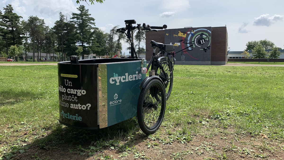 À la découverte des vélos-cargo familiaux | Le téléjournal Mauricie
