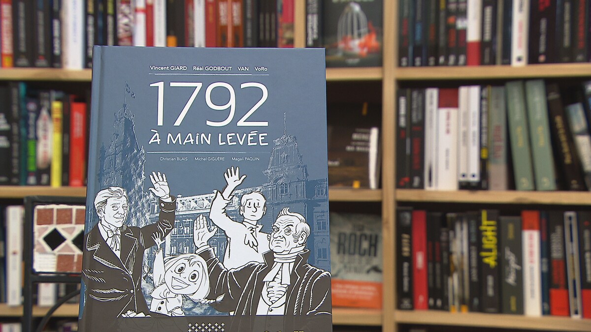 VoRo plonge 225 ans en arrière le temps d'une BD | Le téléjournal Est ...