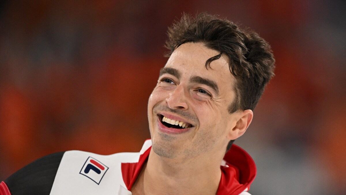 Le patineur de vitesse David La Rue fait le point après sa première ...