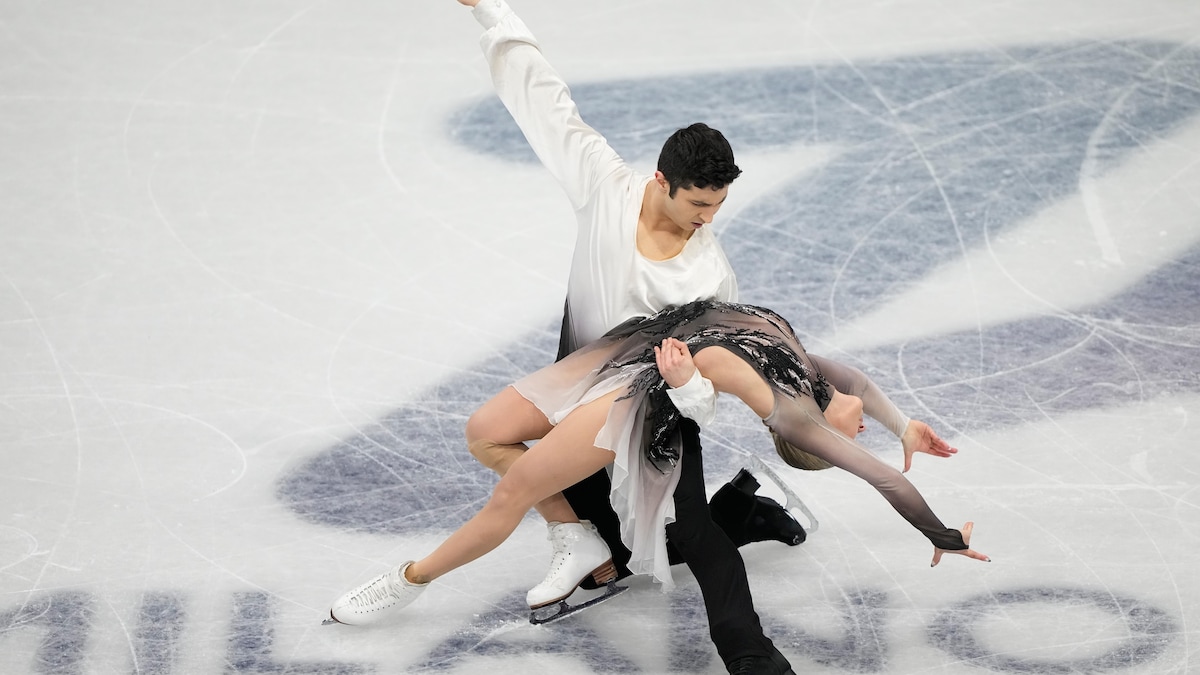 Un pointage de 199,80 pour Marjorie Lajoie et Zachary Lagha | ICI Télé ...