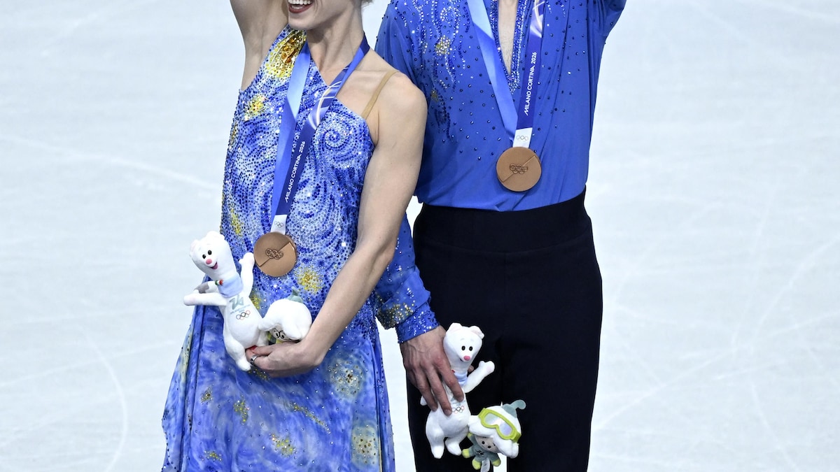Le bronze pour la sublime performance de Poirier et Gilles | ICI Télé ...