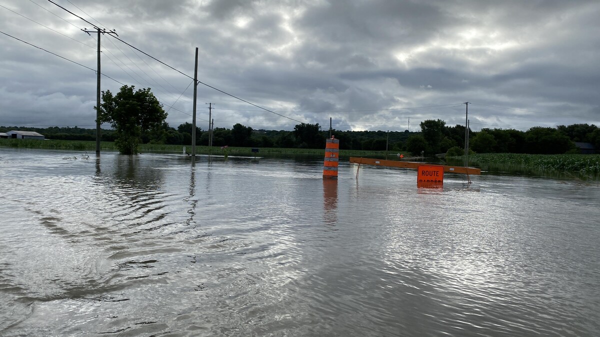 La pluie reçue ces derniers jours continue de poser problème en Estrie ...
