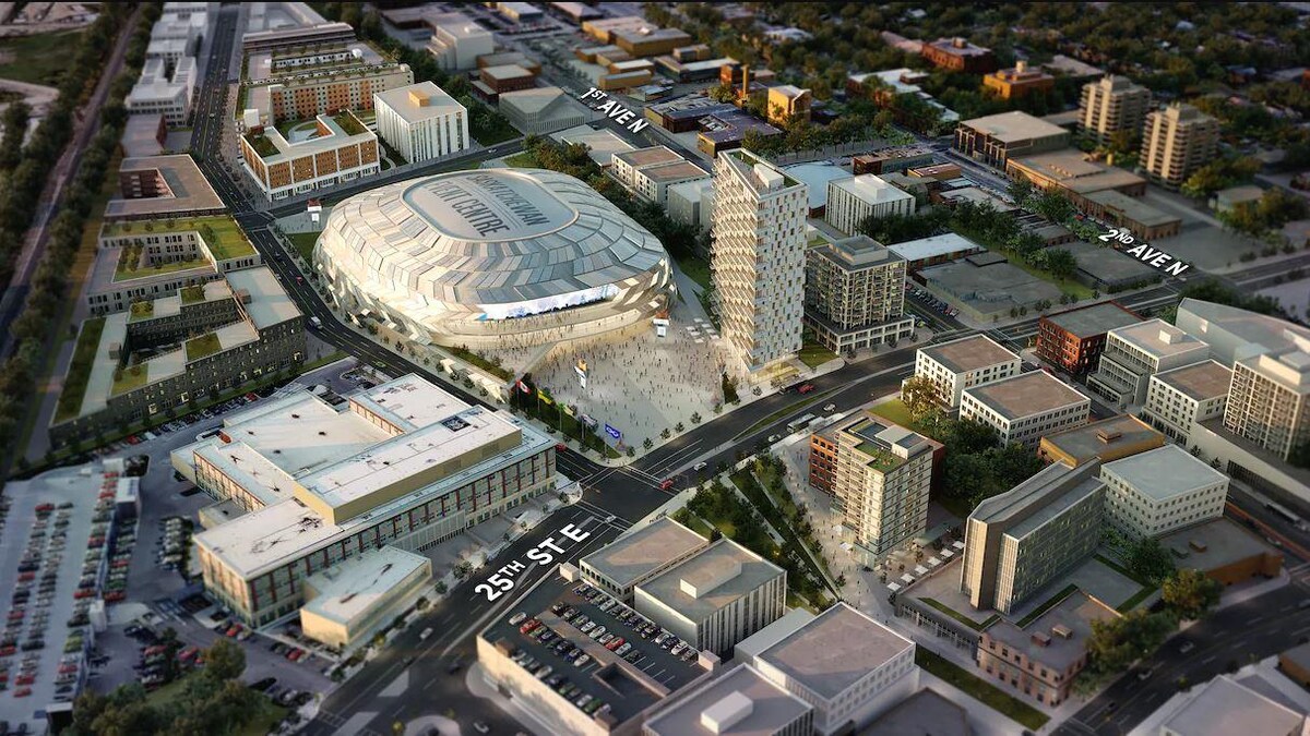 Les premières images du futur aréna de Saskatoon dévoilées | Le ...