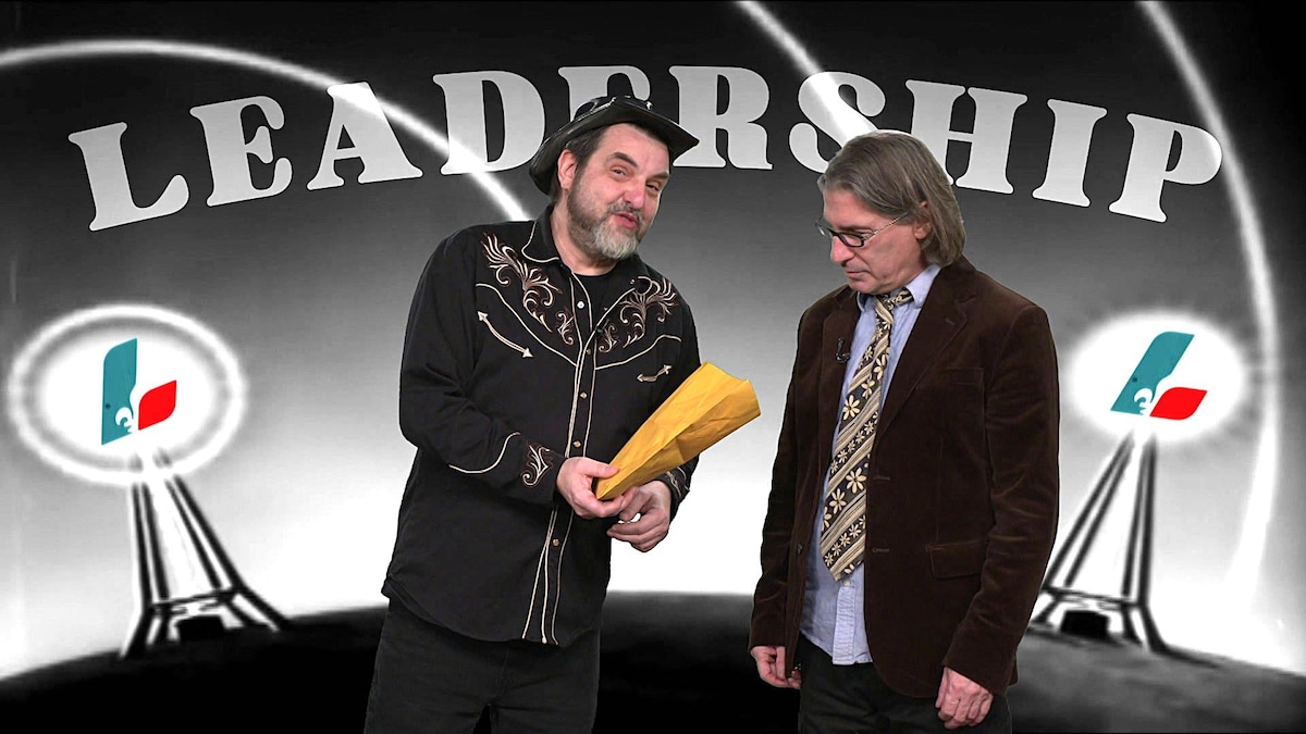 MC Gilles à la course à la chefferie du PLQ de Charles Milliard | Infoman