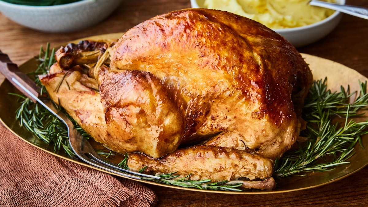 Dindon rôti à la bière rousse | Savourer