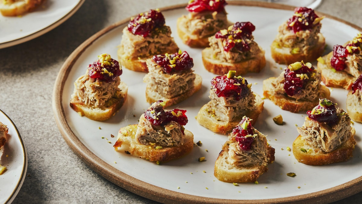 Rillettes de dindon aux canneberges | Savourer