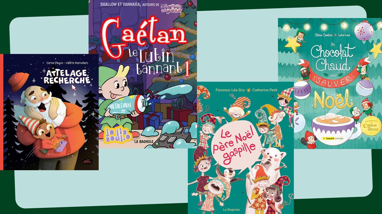 Cinq livres de lutins pour Noël