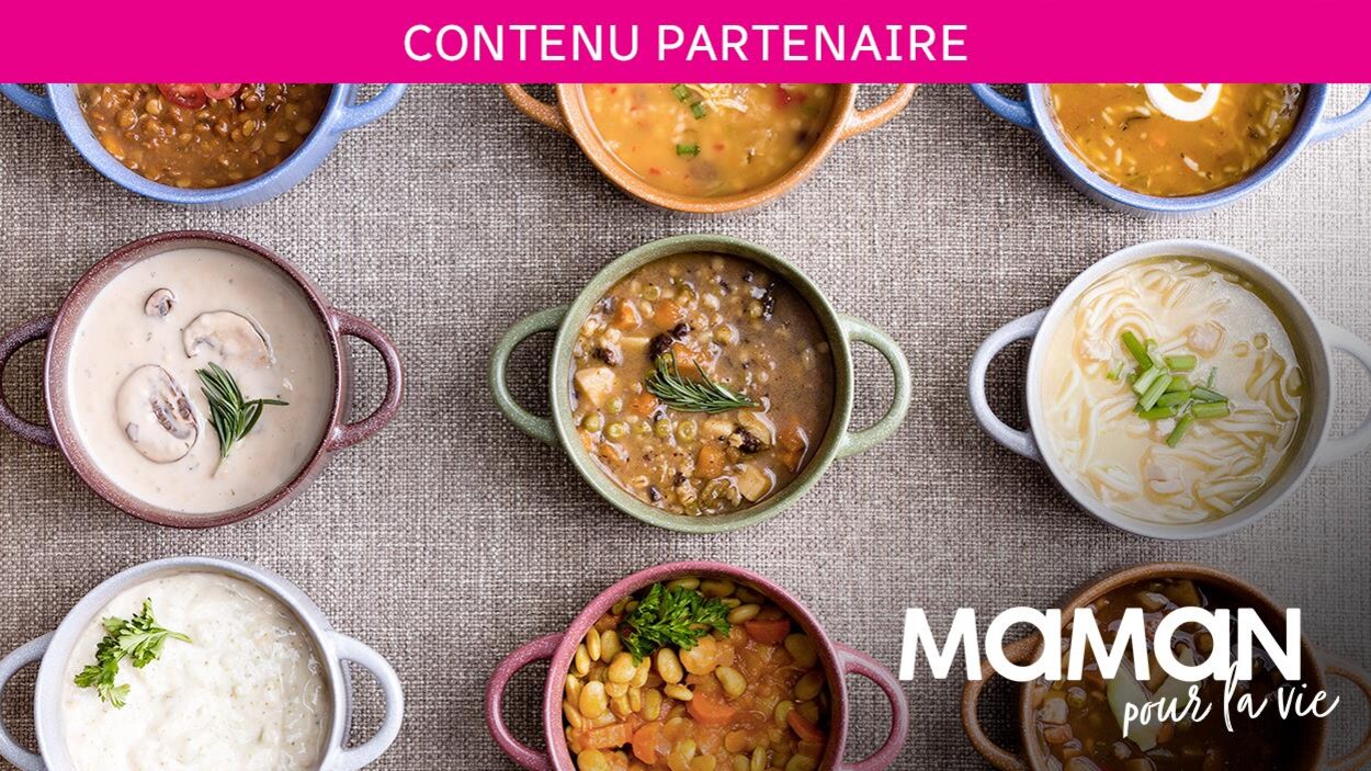 5 recettes de soupes et de potages