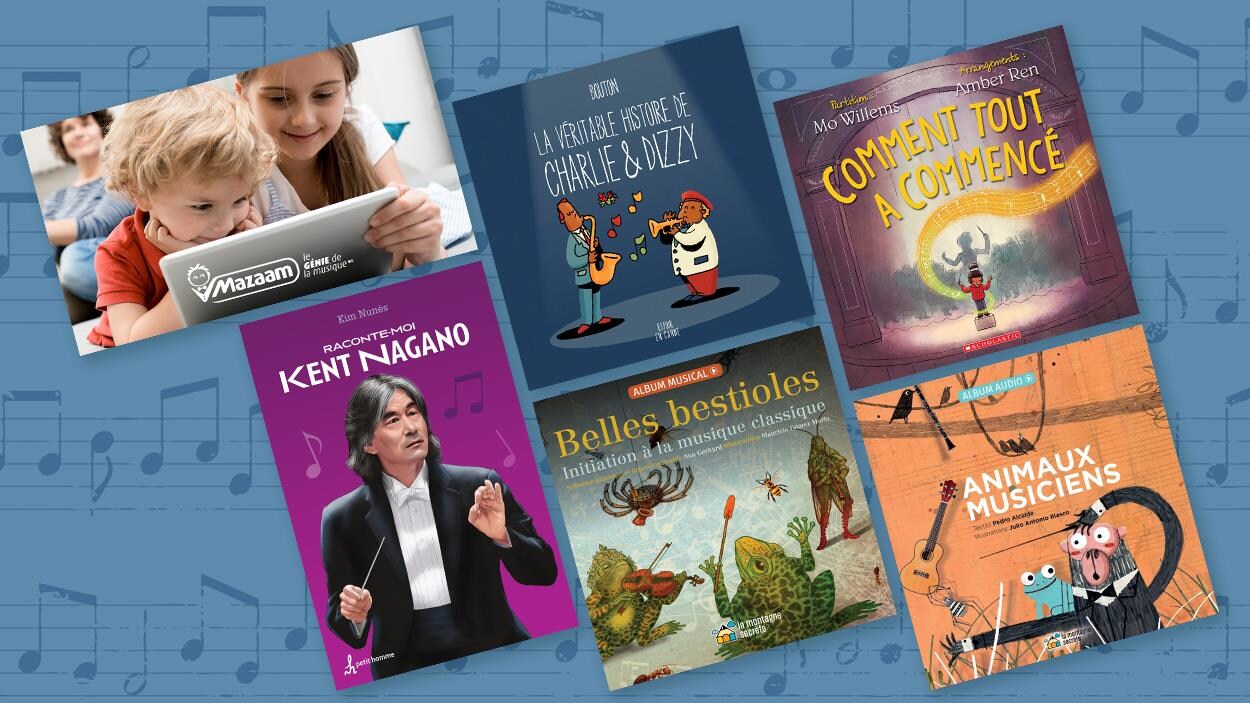 Des applis, des livres et un CD pour faire de la musique en famille