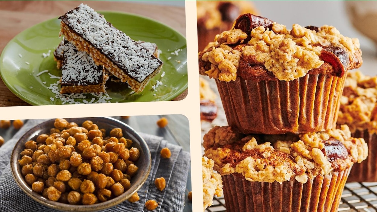 5 collations rassasiantes pour boîtes à lunch