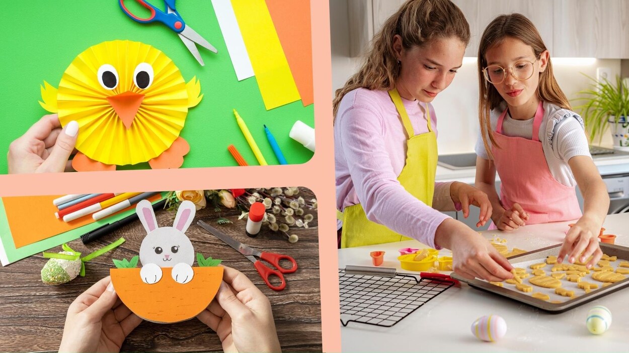 6 activités à la maison pour Pâques