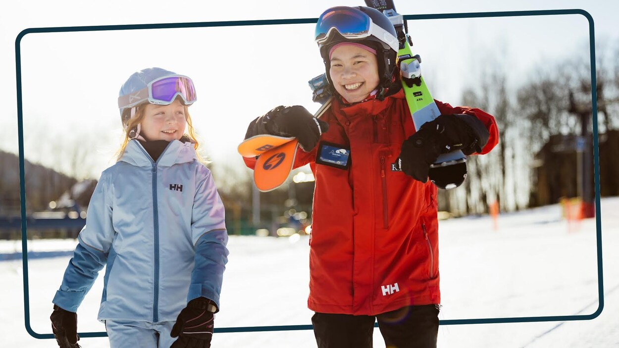 Une initiation au ski ou à la planche à neige
