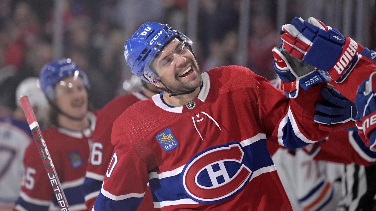 C’est le retour d’Alex Belzile avec le Canadien de Montréal | Radio-Canada