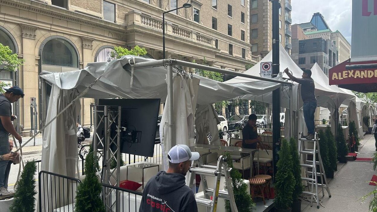 Montréal permet le redéploiement des chapiteaux sur les terrasses de la ...