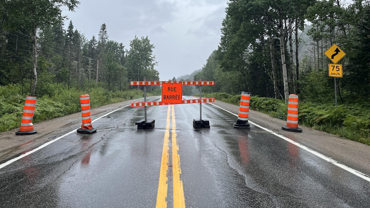 Le nouveau tronçon de la route 389 est ouvert | Radio-Canada