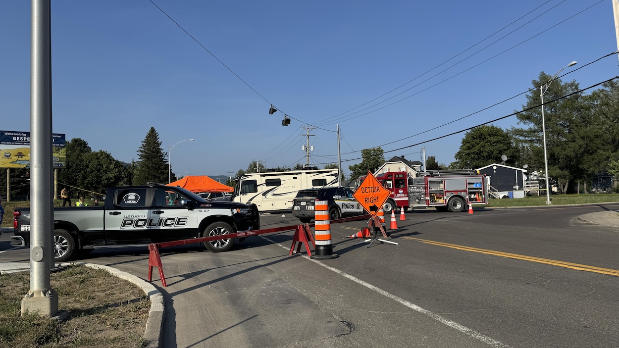 Grave accident de la route à Listuguj | Radio-Canada