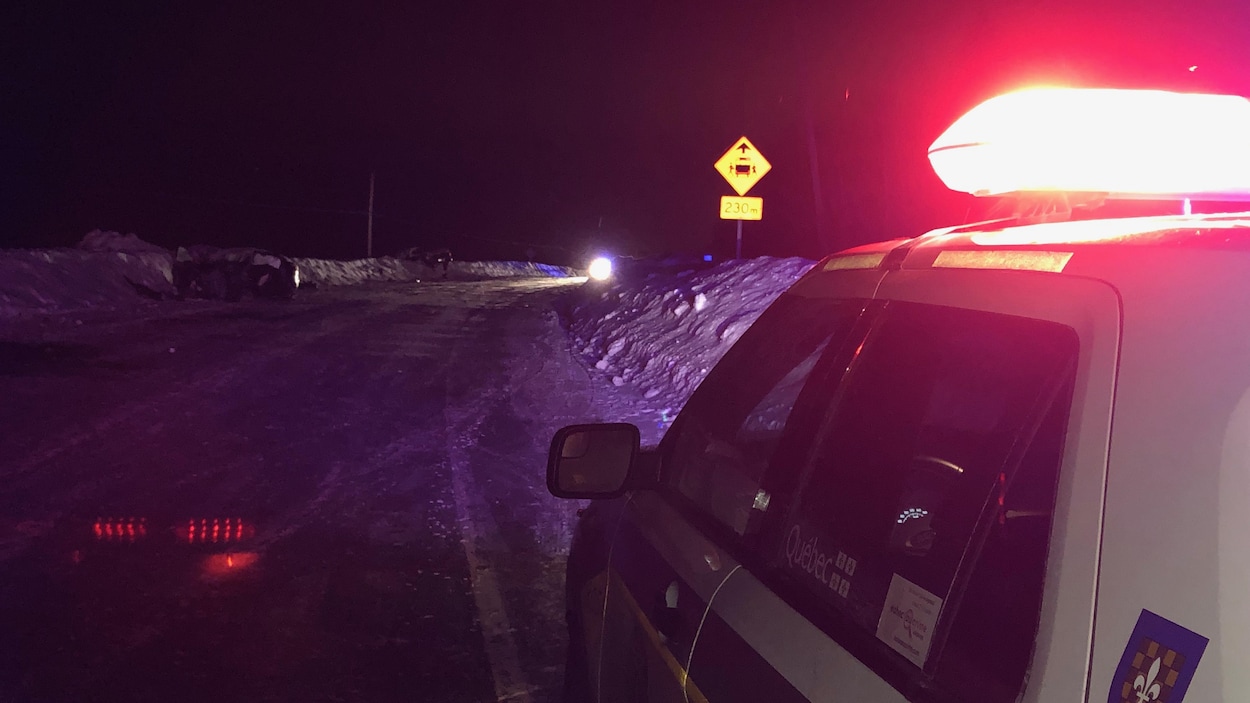 Une collision frontale a fait une blessée grave sur la route 113 ...