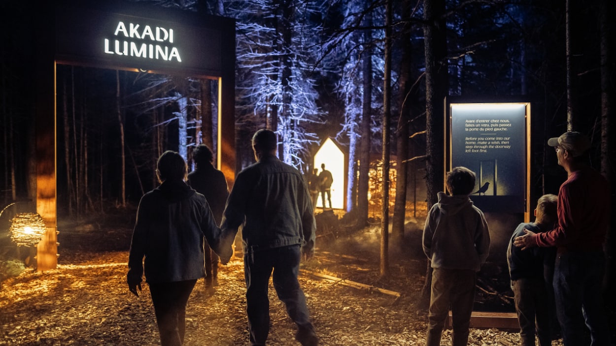 Le parcours nocturne Akadi Lumina de retour au Pays de la Sagouine en ...
