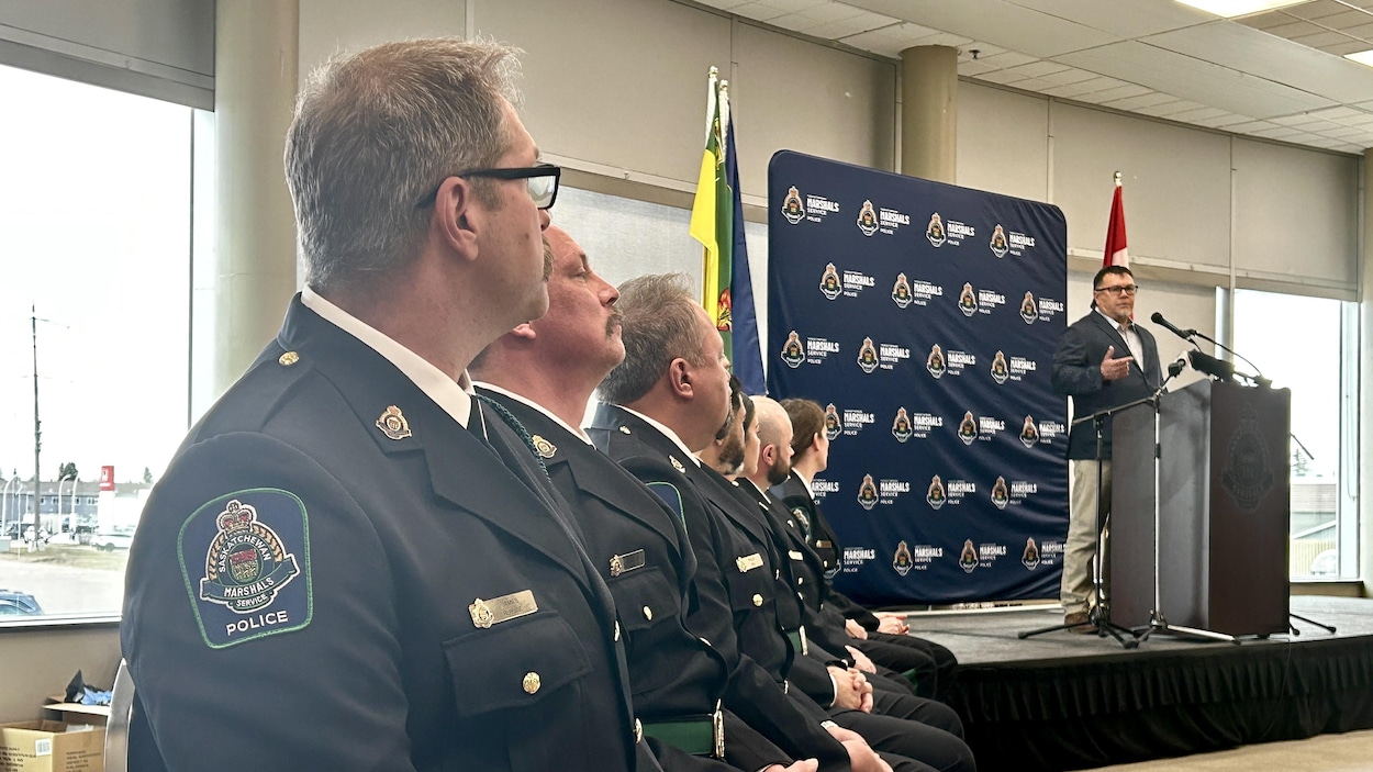 La première cohorte du Saskatchewan Marshals Services intronisée ...