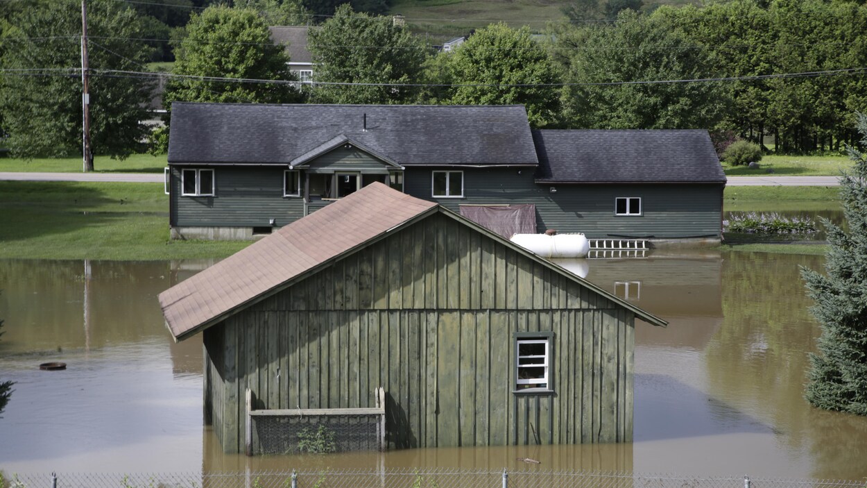 Beryl : un deuxième décès dans des inondations au Vermont | Radio-Canada