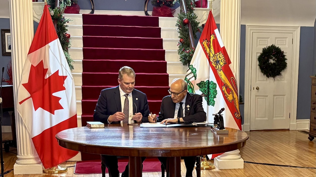 Bloyce Thompson est le nouveau premier ministre de l’Î.-P.-É | Radio-Canada