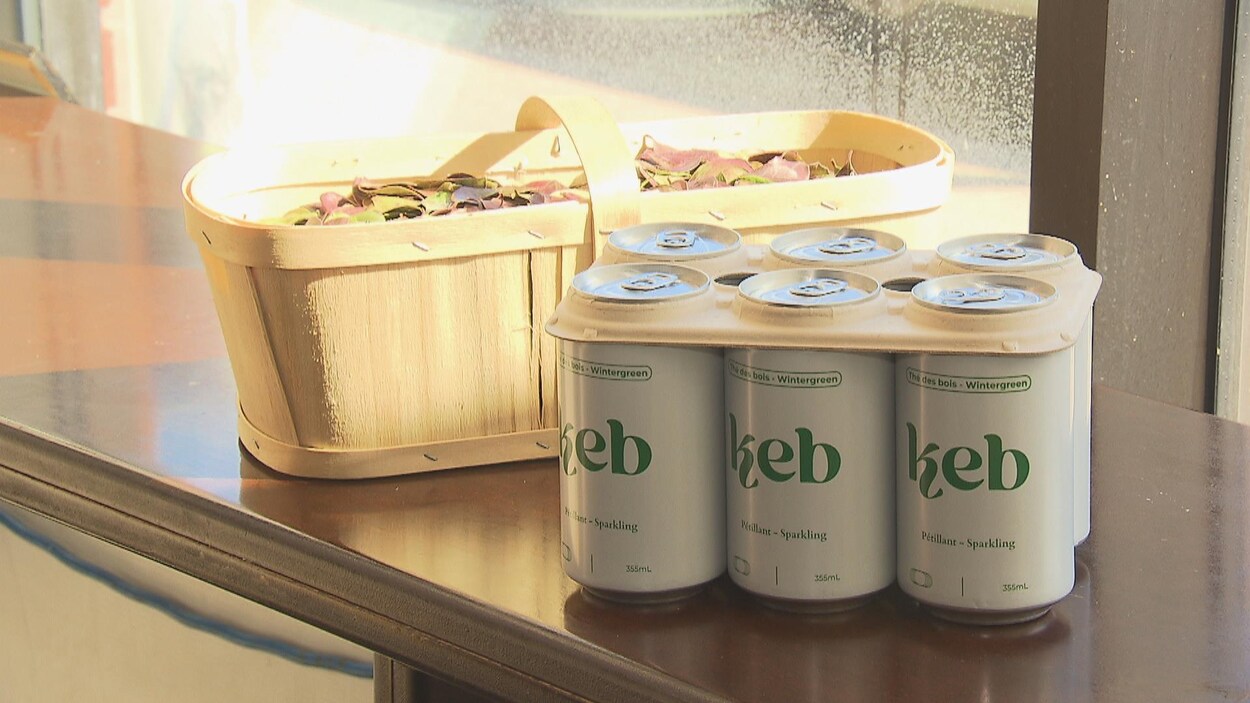 Le thé des bois à l’honneur dans une nouvelle eau pétillante | Radio-Canada