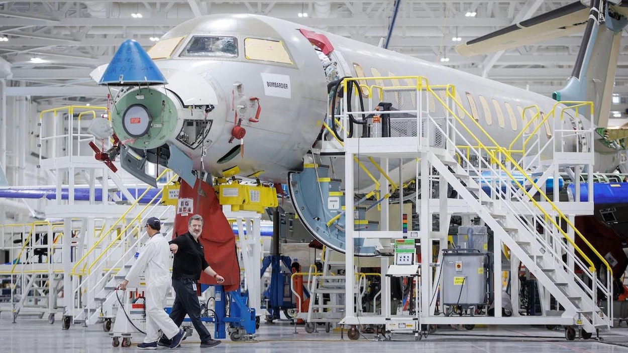 1350 travailleurs en grève à l’usine de Bombardier à l’aéroport Pearson ...