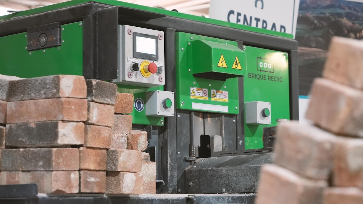 Rendre la maçonnerie plus verte, une brique à la fois | Radio-Canada