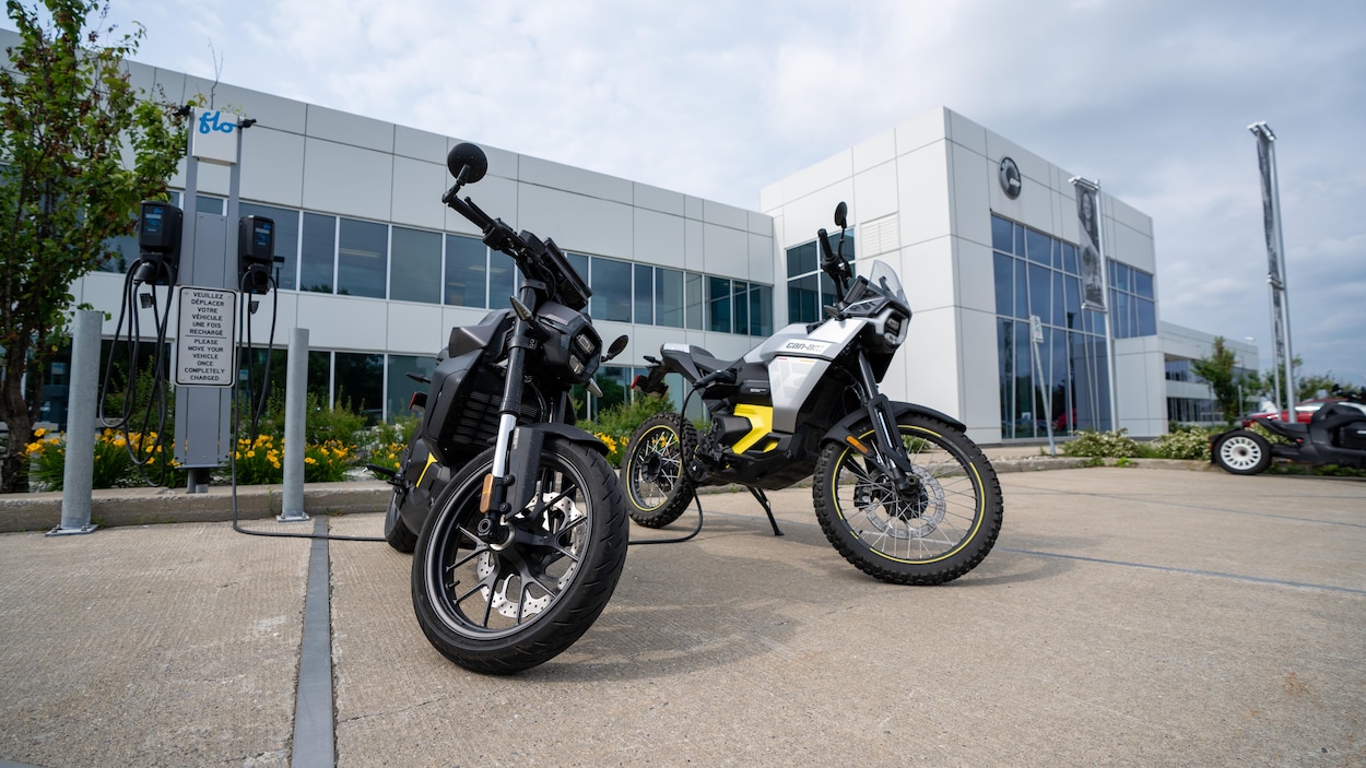 L’évolution de BRP vers la moto électrique | Radio-Canada