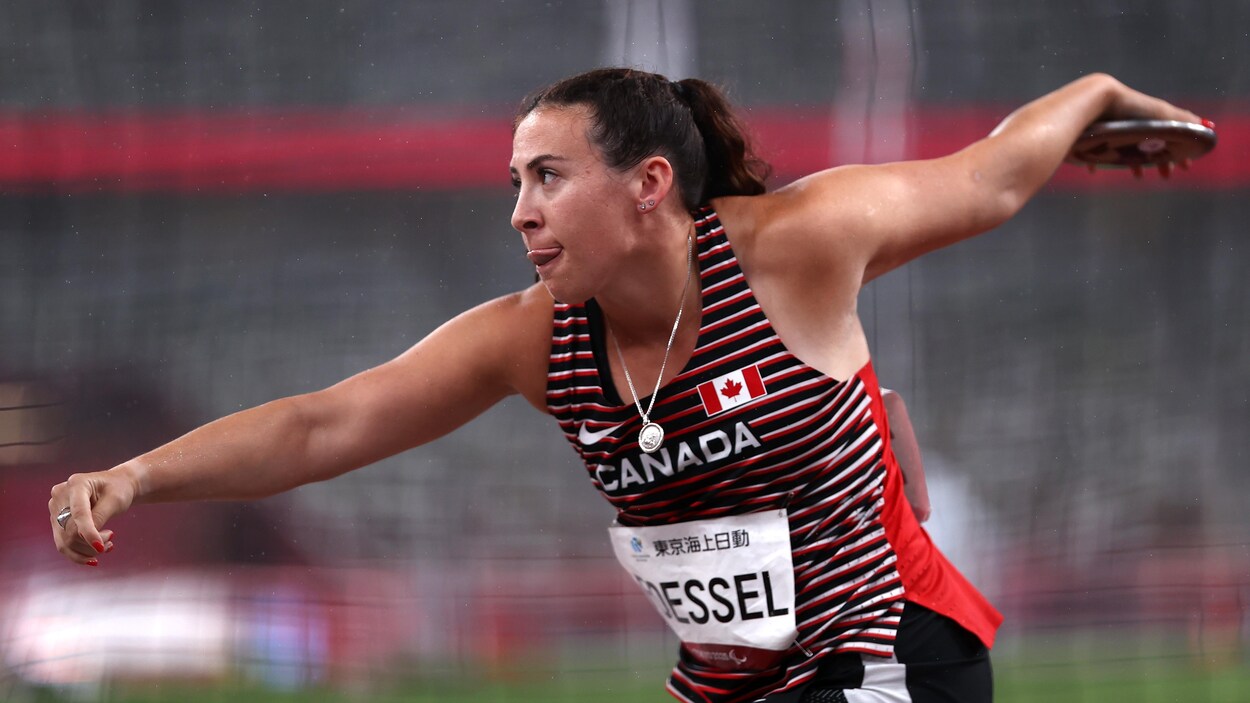 Nate Riech décroche l’or à son baptême paralympique | Radio-Canada.ca