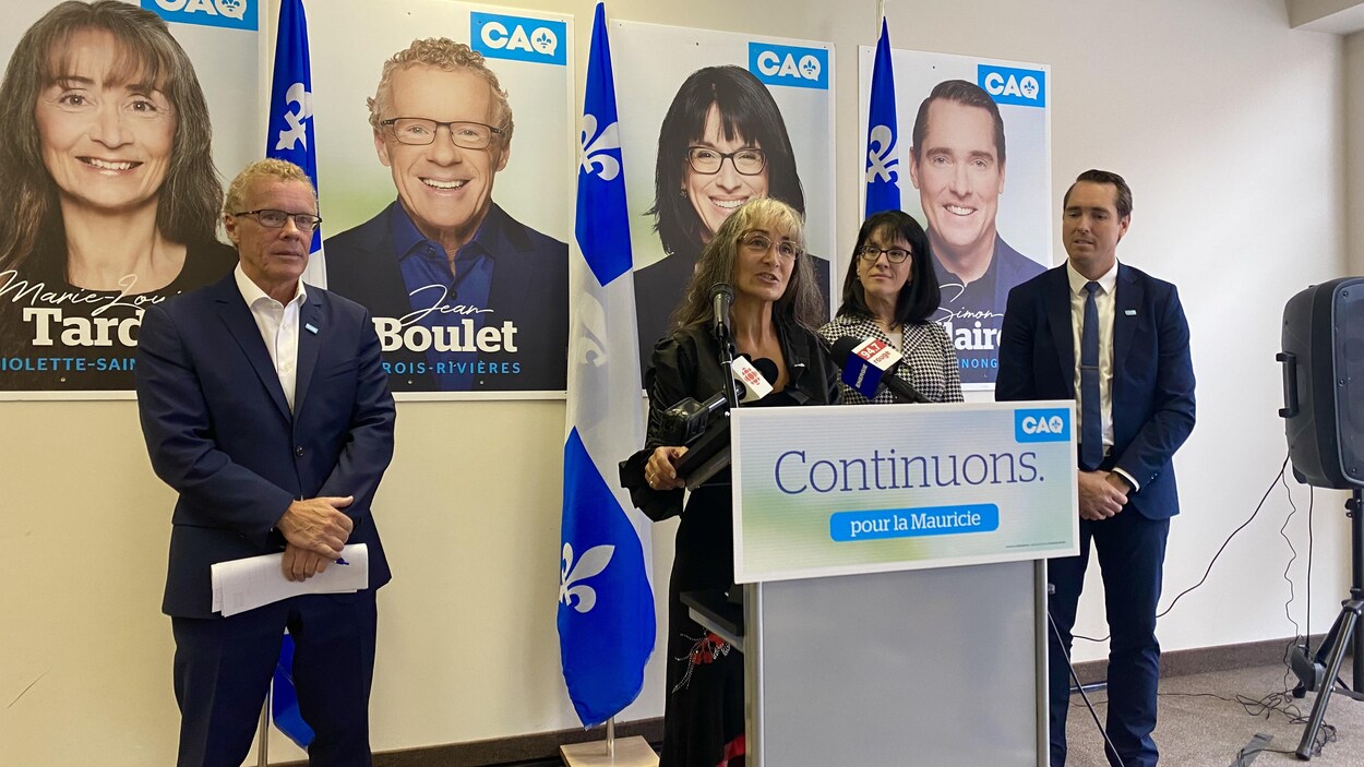 Lancement de la campagne électorale des candidats de la CAQ en Mauricie | Élections Québec 2022 ...