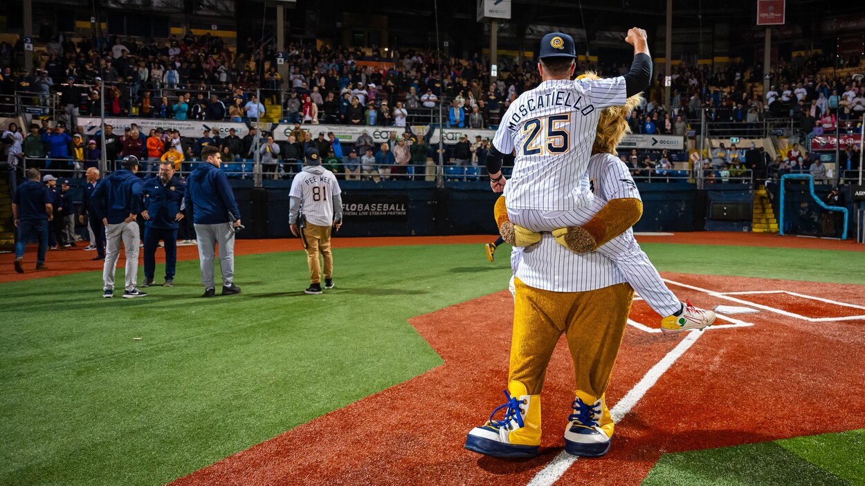 Les Capitales passent en finale de la ligue Frontière | Radio-Canada